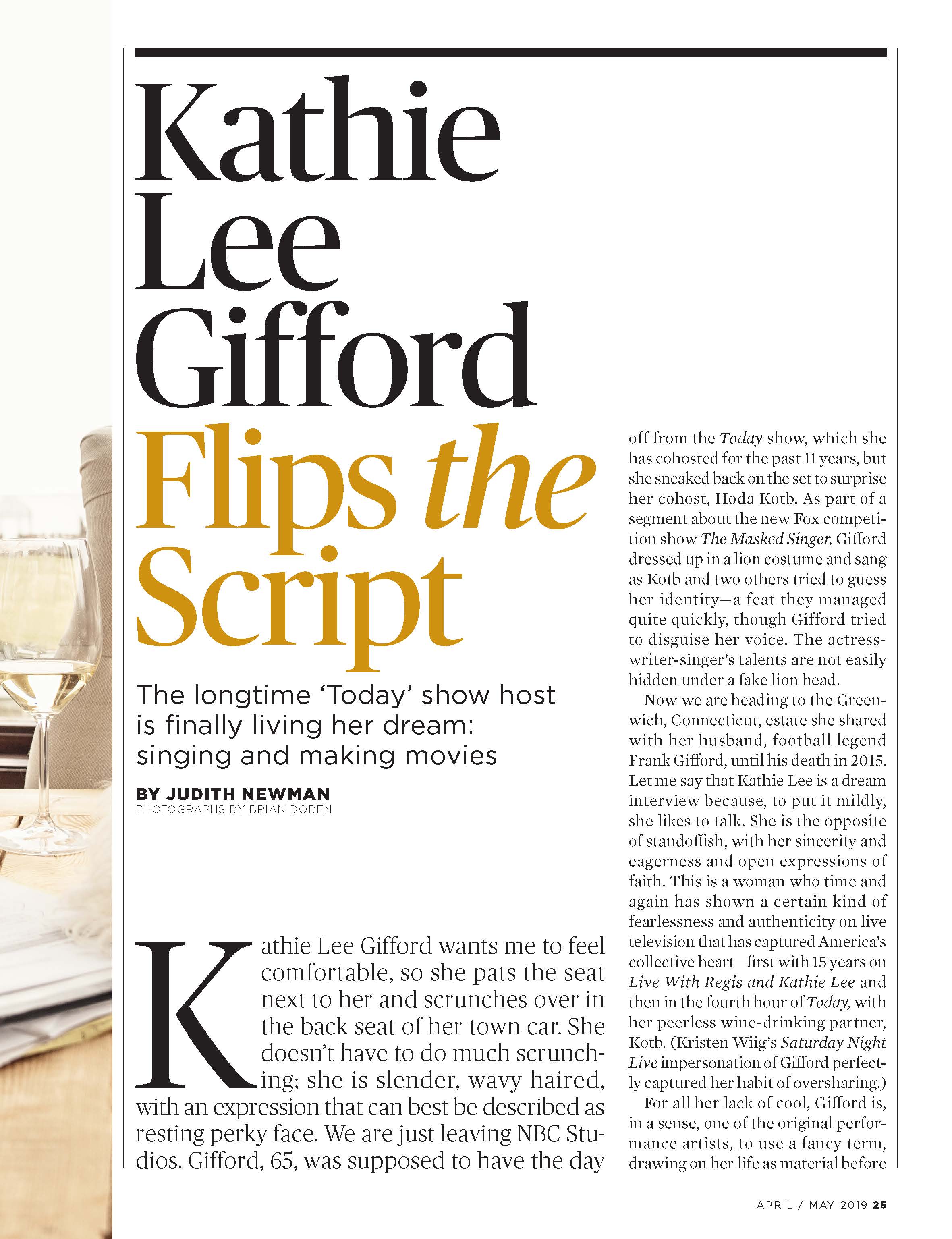 AARP Cover Story April/May 2019 – The God Who Sees